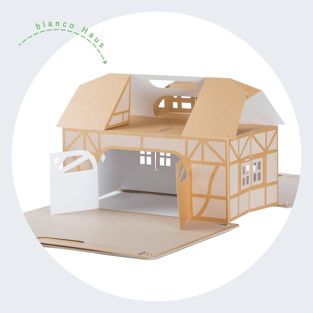 PAPPKA Spielhaus aus Karton - Pappka®
